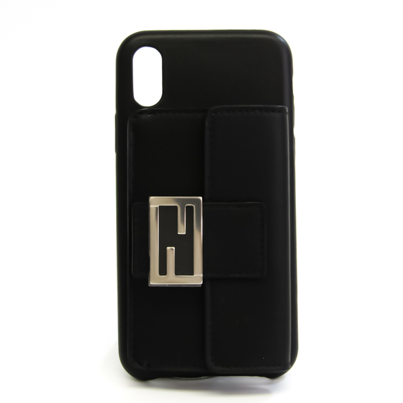 Fendi | Accessories | Fendi Leather Phone Rugged Case Black | Poshmark
